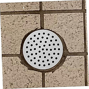 HANABASS Sewer Filter Kitchen Drain Kitchen Sink Drains Perculators Strainer Hair Catcher Bathroom Hair Filter Screen Protector Shower Drain Cover Hair Catcher Hair Catcher Bathtub Silver