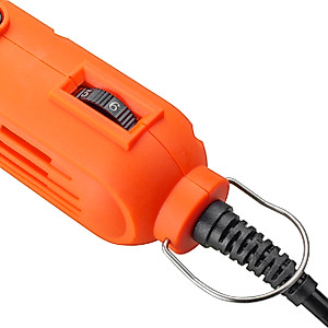 Mastergrip 1.1-Amp Variable Speed Steady-Grip Rotary Tool with 215-Piece Accessory Kit, Electronic Speed Adjust, and Carrying Case - 790461ECE