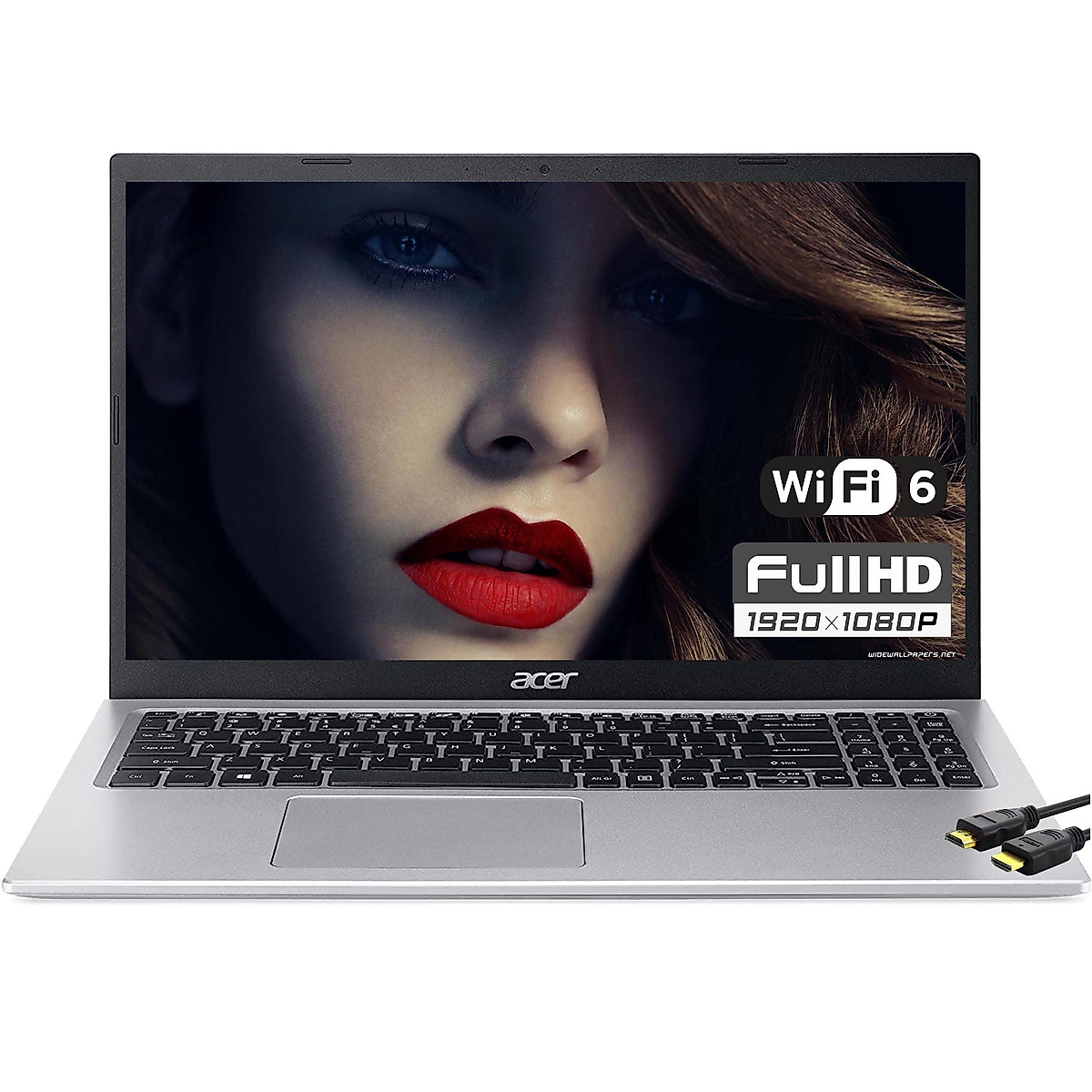 acer Aspire 5 Slim Laptop, 15.6" Full HD IPS Display, 11th Gen Intel i3-1115G4 Upto 4.1GHz (Beat i5-1035G4), WiFi 6, Amazon Alexa, Windows 11 S(8GB|512GB SSD)