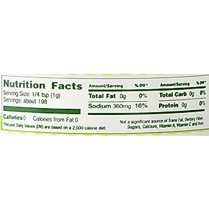 Twang-A-Rita Classic Rimming Salt Tub, 7 Ounce Tub (Single)