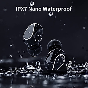 Wireless Earbuds, Bluetooth 5.1 Headphones with 3500mAh Charging Case in-Ear Stereo Bluetooth Earbuds, Noise Cancelling Wireless Earphones with Built-in Mic, IPX7 Waterproof Headphones for Sport, Work