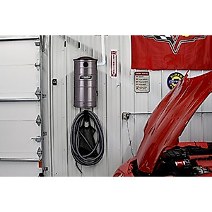 VacuMaid UV150GKP1 Extended Life Professional Wall Mounted Utility Vacuum with 50ft. Garage Kit Pro (Unit and Kit Plus 1 Inlet)
