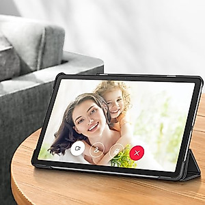 Fintie Case for Onn 11 Tablet Pro (2023 Model) - Premium Vegan Leather Slim Lightweight Hard Shell Stand Cover for ONN Pro 11 inch Tablet 100110027, Black