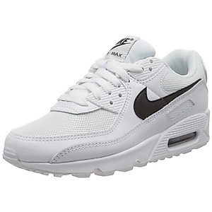 Nike Women's Air Max 90 White/Black-White Sneakers 6.5