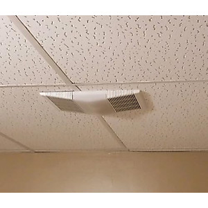 HASMX S53740000 Exhaust Fan Fan Light Lens for Broan,Nutone Fits Models 605P, 660, 660P, 660RP, 665, 665F, 665N, 665RF, 665RP, 665RSP, 668, 668N, 668P, 668RP, VH668P