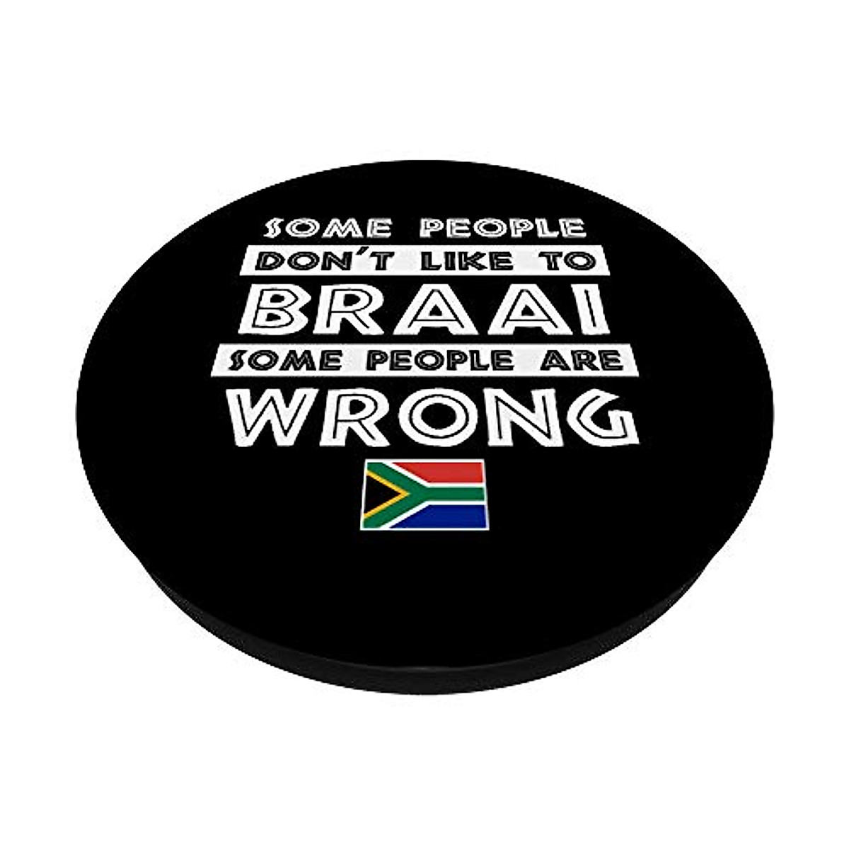 Like To Braai Funny South Africa Family BBQ Gift PopSockets PopGrip: Swappable Grip for Phones & Tablets
