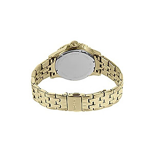 Fossil Women's FB-01 Quartz Stainless Steel Three-Hand Watch, Color: Gold (Model: ES4746)