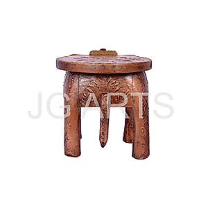 More Buying Choices for JGARTS Wooden Wood Elephant Stool Handicraft Gift Foot Stool Step Stool 7.5" Souvenir