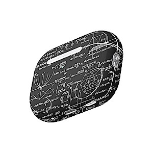 MightySkins (2 Pack) Skins Compatible with Apple AirPods Pro 2 - Mathematical | Protective, Durable, and Unique Vinyl Decal wrap Cover | Easy to Apply, Remove, and Change Styles | Made in The USA
