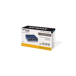 Netgear Prosafe Gs105 Ethernet Switch - 5 X 10/100/1000base-t
