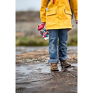 CamelBak Eddy+ 14 oz Kids Water Bottle with Tritan Renew – Straw Top, Leak-Proof When Closed, 14oz, Jungle Animals