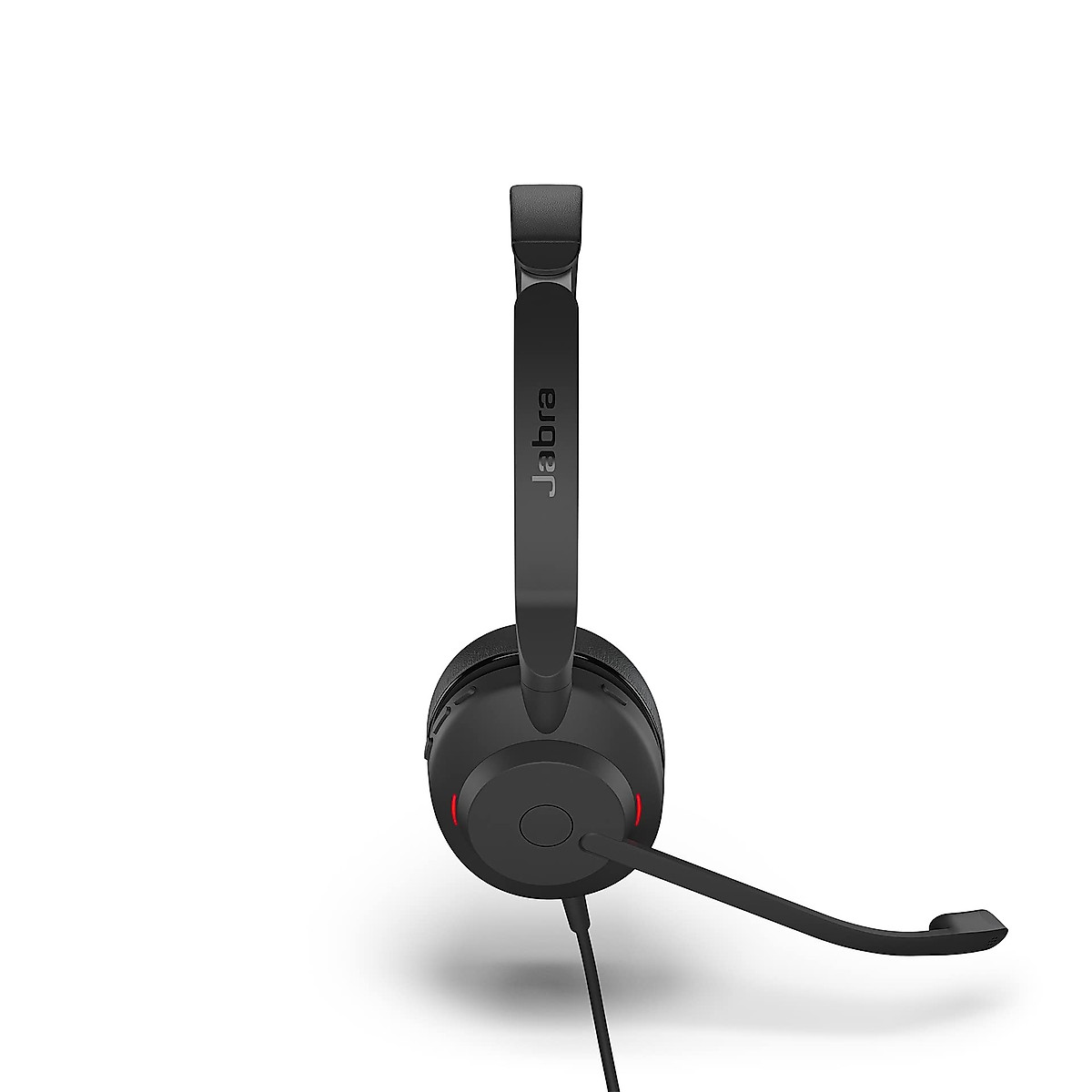 Jabra Evolve2 30 UC Wired Headset, USB-A, Mono, Black – Lightweight, Portable Telephone Headset with 2 Built-in Microphones – Work Headset with Superior Audio and Reliable Comfort