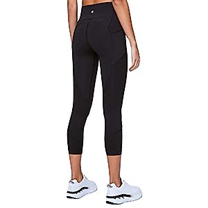 Lululemon All The Right Places Crop Yoga Pants (Black, 6)