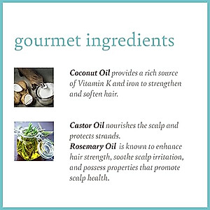 Camille Rose Coconut Water Curl Cleanse, Sulfate Free Hydrating Shampoo, with Coconut, Castor, and Rosemary Oils, for Soft Bouncy Curls, 12 oz