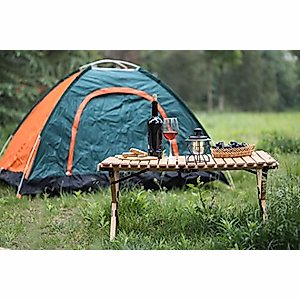 USB Recharging Super Bright Retro Campsite Lantern Outdoor Camping Hiking Fishing Tent Night Light Lamp Stepless Dimming 3 Modes Adjustable Waterproof (Gold & Black)