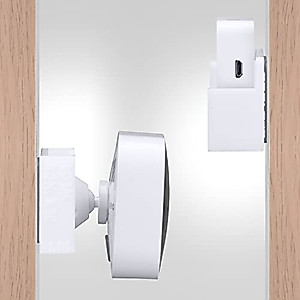 BRAINWAVZ Adhesive Blink Outdoor & Indoor Wall Mount, 3+1 Pack with Sync Module Camera Holder, No Hassle Installation, No Screws, Easy to Install, No Mess Bracket Stand, (White)