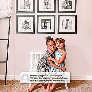 Delta Children Windsor Bench, Grey