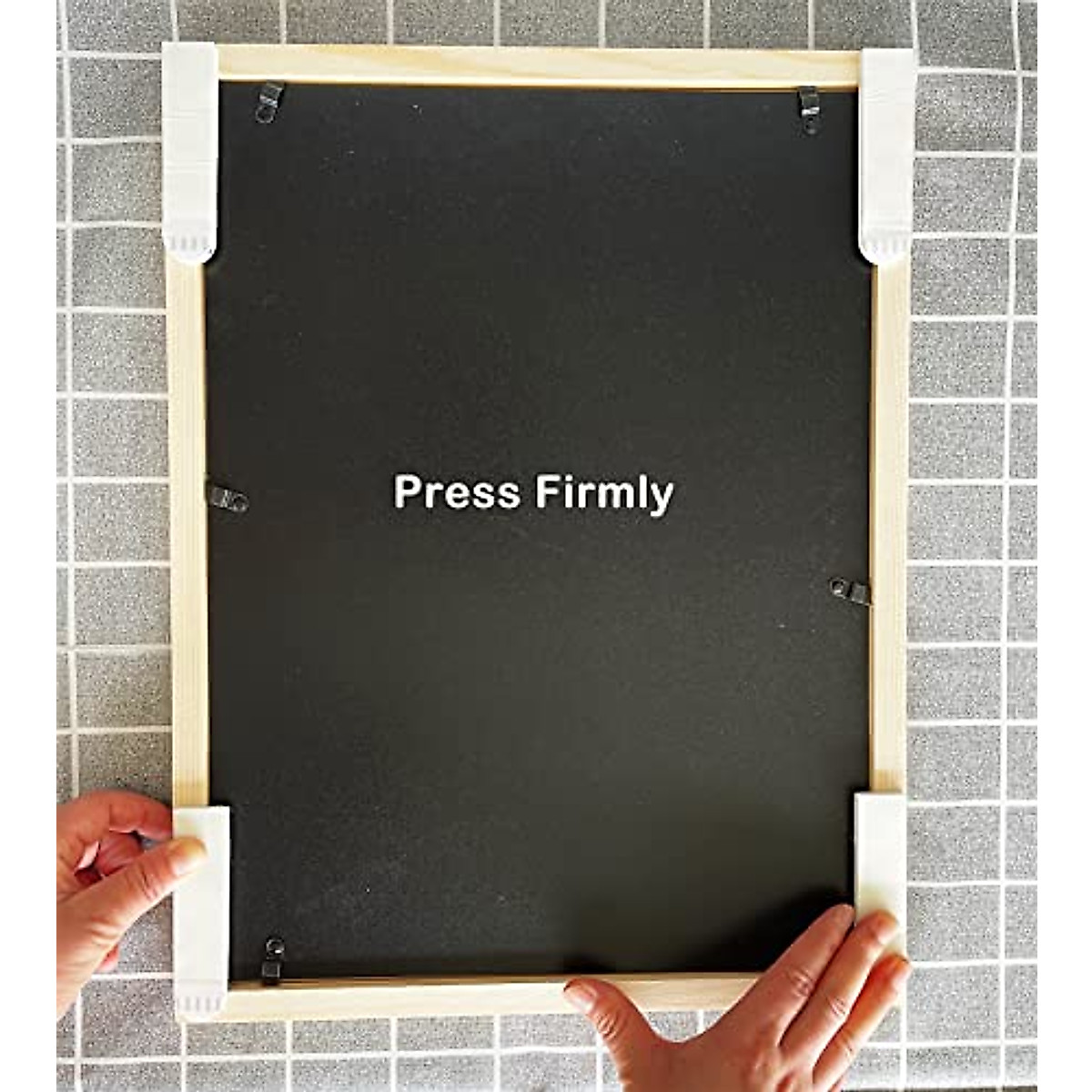 28 Pairs(56 Strips) Large Picture Hanging Strips Heavy Duty,Hook and Loop Tape,Damage Free Hanging Picture Hangers,No Tools Wall Hanging Strips for Christmas Decorations