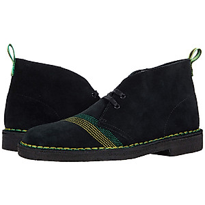 Clarks Desert Jamaica Black/Multi Stitch 9.5 D (M)