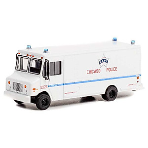 Greenlight 33230-C H.D. Trucks Series 23 - 2019 Step Van - City of Chicago Police Department (CPD) 1:64 Scale