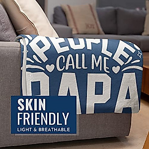 InnoBeta Gifts for Grandpa, Papa, Throw Blanket for Grandfather, Presents from Granddaughters Grandsons for Christmas, Birthday, Father's Day - 50" x 65"