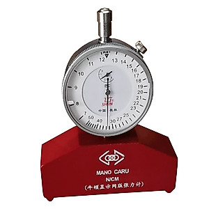 JAGTRADE Tensiometer High Precision Silk Screen Printing Tension Meter mesh Tension Meter Force Meter Tester Newton Tension Meter Gauge, 15x12cm