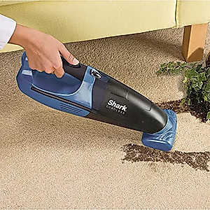 Shark SV75Z Blue Cordless Pet Perfect Lithium Ion Handheld Vacuum Cleaner (Renewed)