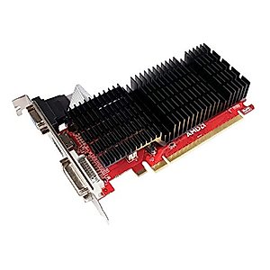 Diamond Multimedia AMD Radeon HD 5450 PCIe GDDR3 1GB Dual Monitor Support(DVI, HDMI, VGA) Low Profile Enhanced Fanless Heatsink,Low Profile,Full Height Bracket included Video Graphics Card (5450PE31G)