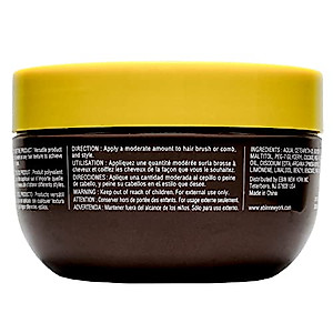 24 HOUR LOCK'N POMADE Braid Formula, Honey & Bee’s, 8.25 Oz | Great for Braiding, Twisting, Edges, No Residue, No Flaking, Extreme Firm Hold, High Shine, Honey Scented