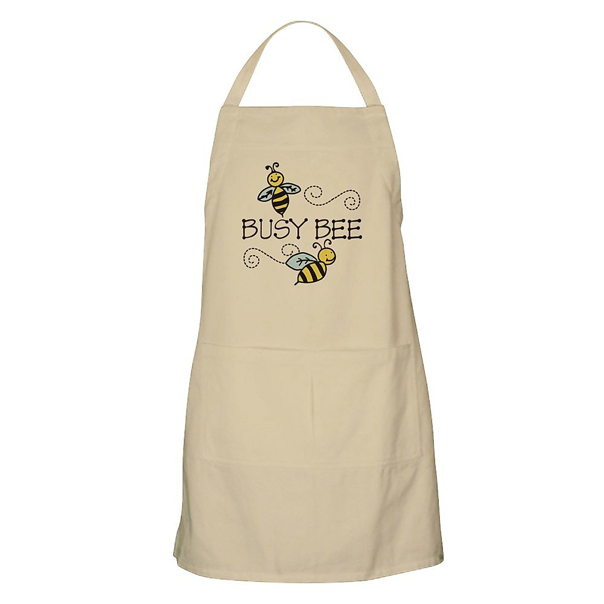 CafePress Busy Bees Kitchen Apron with Pockets, Grilling Apron, Baking Apron