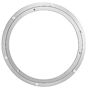 Heavy Duty Aluminium Rotating Lazy Susan Turntable Kitchen Base Turn Dining Table Round Rolling Display Rack Rotary Bearing Swivel Plate for Heavy Loads (6 inch)