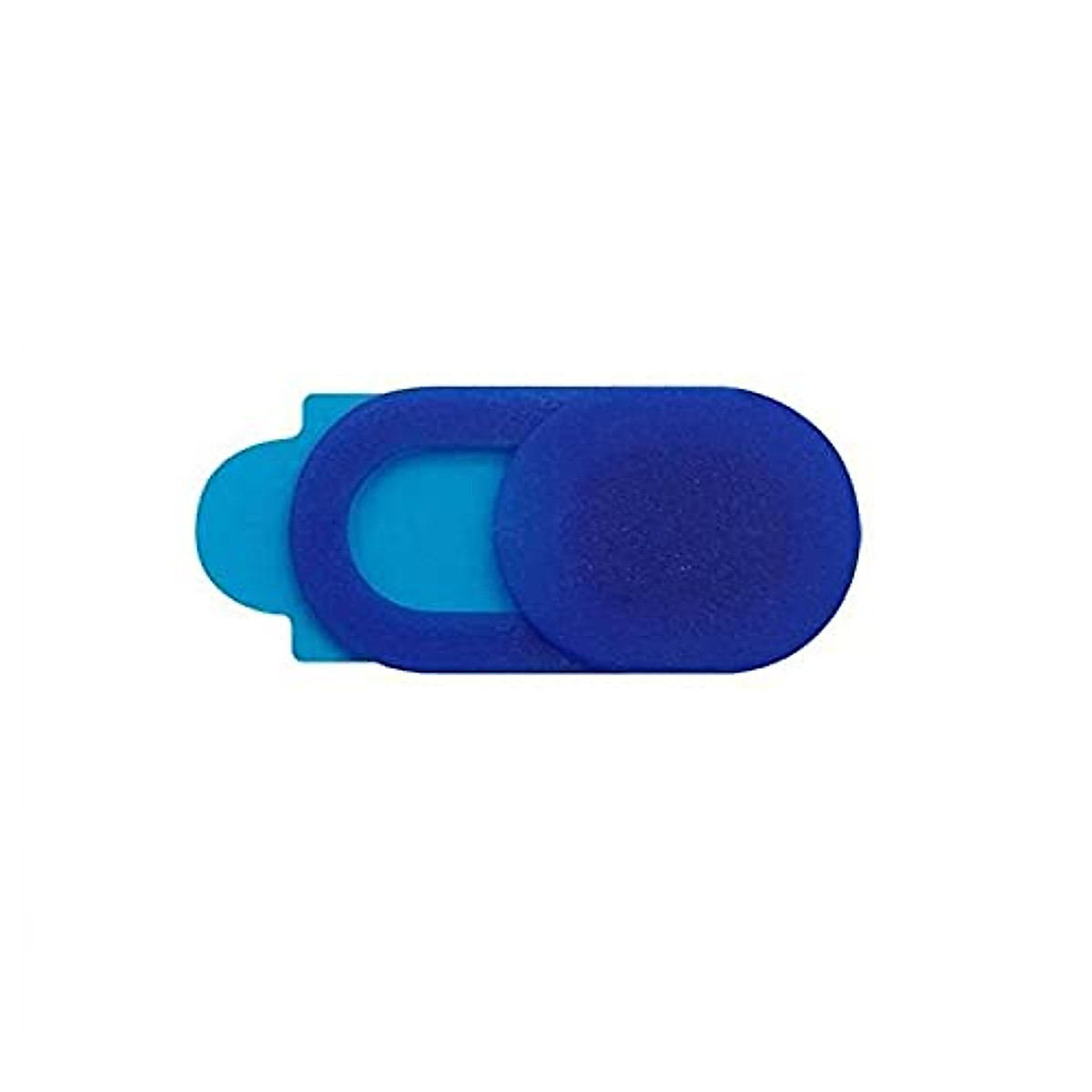 Webcam Cover (3 Pack) .03 inches Ultra Thin Design Laptop Camera Cover Slide for Computers MacBook Pro iMax iPhone Cell Phone PC Tablet Notebook Surface Pro Echo Show Camera Blocker Slider (Blue)