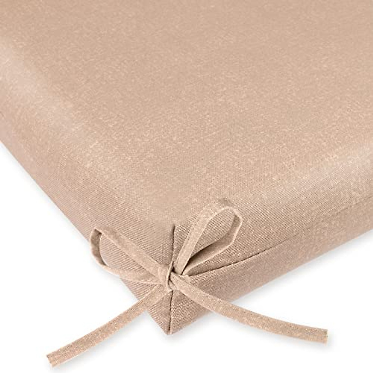SewKer Outdoor Bench Cushion 44 x 18 Inch Waterproof Patio Furniture Cushions, High Density Foam Never Deform (TAN)