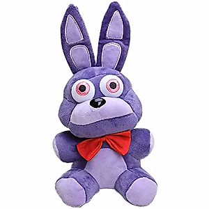 IMEDGOG 3Pack Five Night Plushies 7inch Five Night Plush Toys - Light Springtrap Bonnie Foxy Toy Bonnie Stuffed Animal Doll Foxy Plush(3PCS)