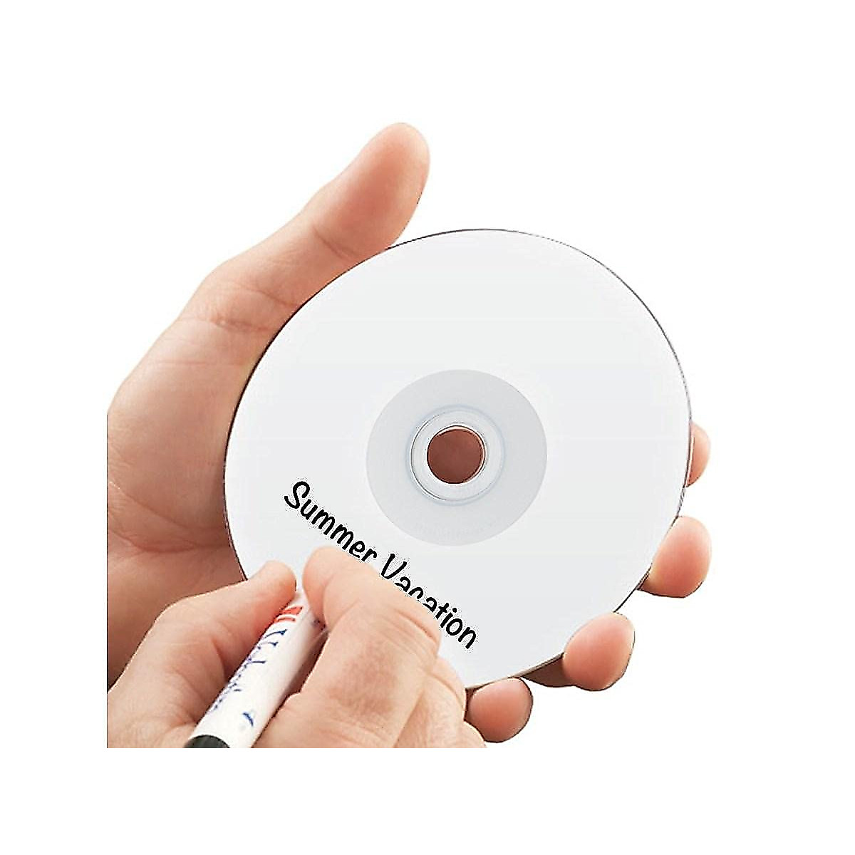 Verbatim MediDisc CD-R 700MB 52X White Inkjet Printable with Branded Hub - 50pk Spindle