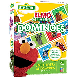 MasterPieces Kids Games - Sesame Street Picture Dominoes - Game for Kids and Family