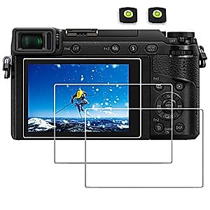 Screen Protector for Panasonic Lumix S5II S5IIX GH6 S5 G95 DC G100 DMC-LX10 LX10 II DMC-GX8 DC-GX9 GX9 GX85 DMC-LX10 LX9 G9 G85 G7 G7 mark ii FZ300 FZH1 GX7 II III,desous Anti-finger Tempered Protective Cover