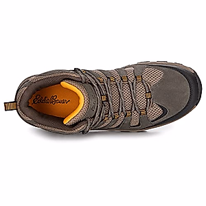 Eddie Bauer Elliot Bay Mid Waterproof Hiking Shoes for Men | Multi-Terrain Lugs, Sturdy & Supportive Design Rubber Traction Outsole Contoured Insole