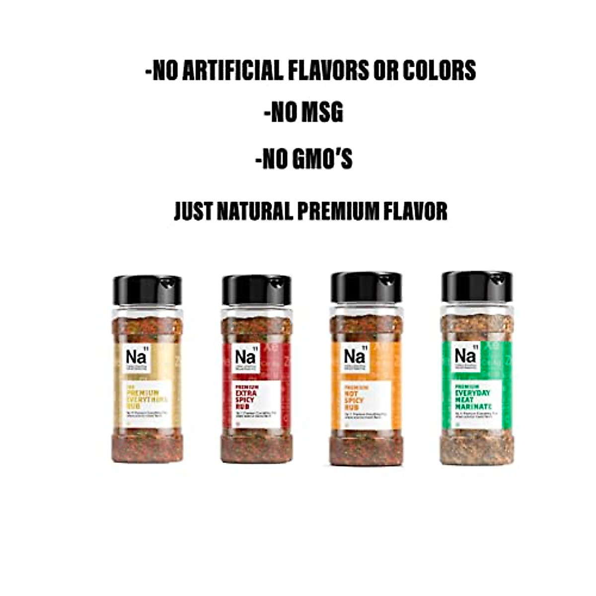 The Premium Everything Rub and Seasoning, All natural ingredients, Low carb, Organic, Premium flavor, For all foods