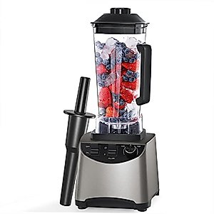 Professional Blender with 1400-Watt, 2 Modes Countertop Smoothie Maker Blender with 1.8L BPA-free Food Container, 6 Stainless Steel Blades Personal Kitchen Blender for Fruits Shakes and Smoothies