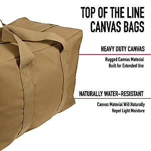 Rothco 3523: Canvas Parachute Cargo Bag
