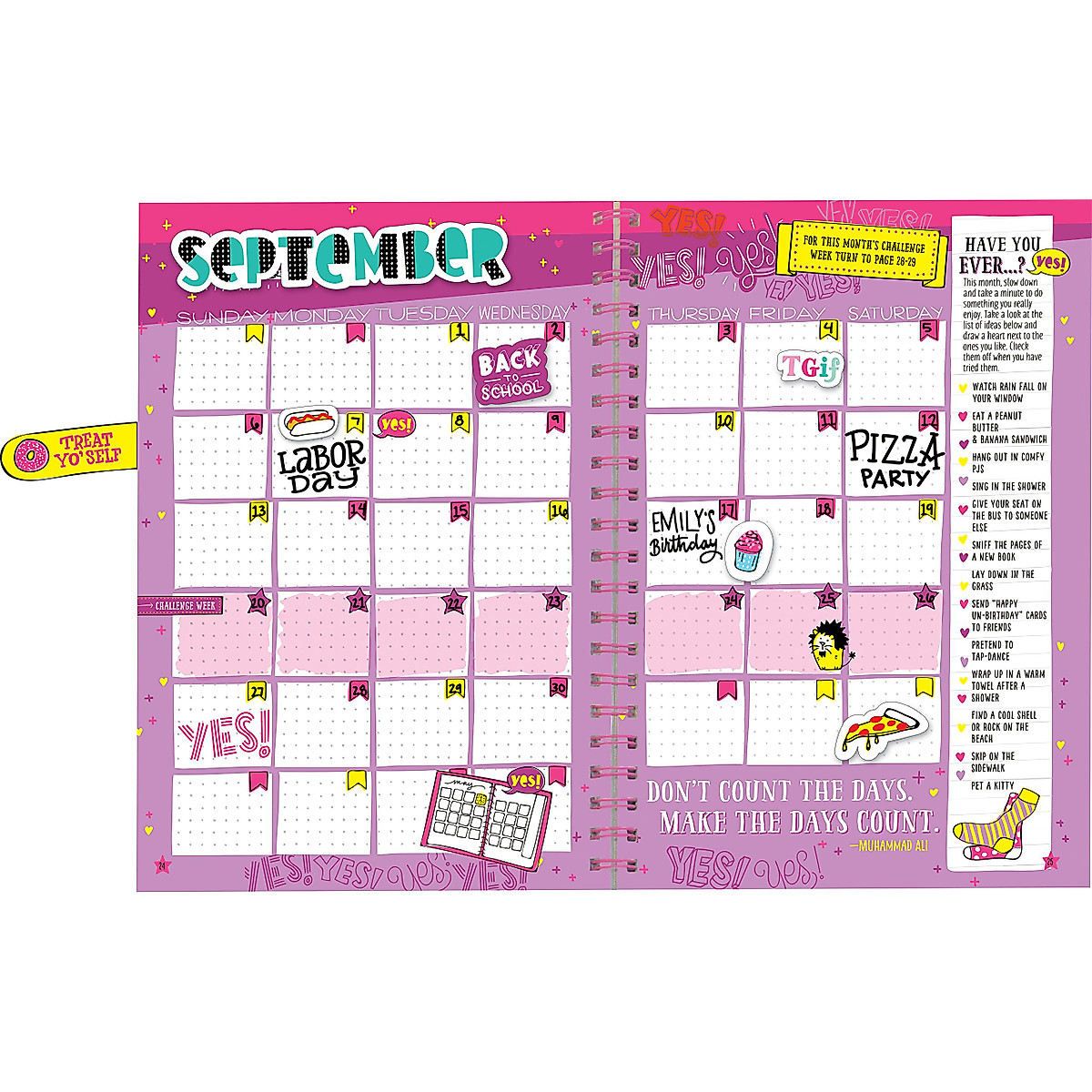 Klutz Best Year Ever! Planner & Gratitude Journal Activity Kit Multi Colour, 10" Length x 0.75" Width x 9" Height