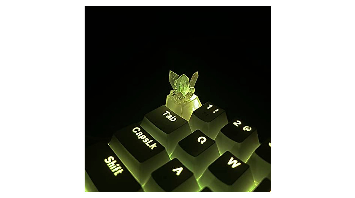 Custom Resin Keycap for Gaming Keyboards - Unique Gift