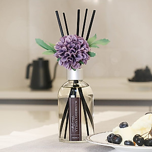 Aronica Blueberry Air Freshener Bathroom Decor, Royal Purple Bathroom Accessories Set, Purple Blueberry Gifts, Purple Decor For Vanity