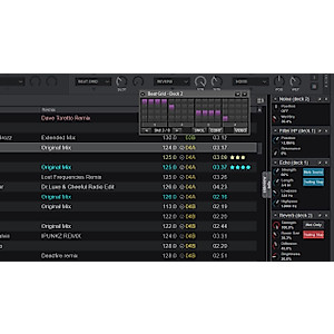 LyxJam 2-Deck Portable DJ Controller, Mixing Console with LCD Display | Manual Looping, USB, MIC Input, Record Output, 16 Performance Pads with Virtual DJ LE Software Included (Download)