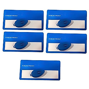 CHENATING Professional Anti-Blue Light Test Card Including Anti-Blue Light Cards And Blue Light Generators For Eyeglasses Test