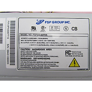 FSP Group FSP300-60THA 300W 300 Watt 24Pin 4Pin Power Supply P/N: 9PA3007715