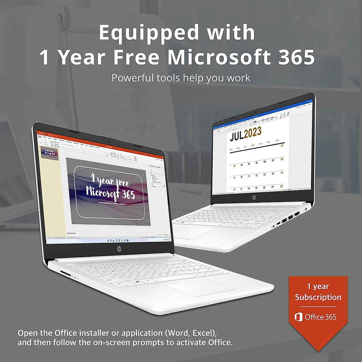 HP 2022 Stream 14" HD BrightView Laptop, Intel Celeron N4120, 8GB RAM, 320GB Storage(64GB eMMC+256GB Micro SD), Intel HD Graphics, 720p Webcam, 1 Year Office 365, White, Win 11