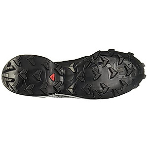 Salomon womens Salomon Women's Speedcross 5 Shoes for Women Trail Running, Black/Black/Phantom, 8 US