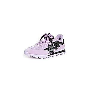 Marc Jacobs Women's The Teddy Jogger Sneakers, Arctic Dusk, Purple, 6 Medium US